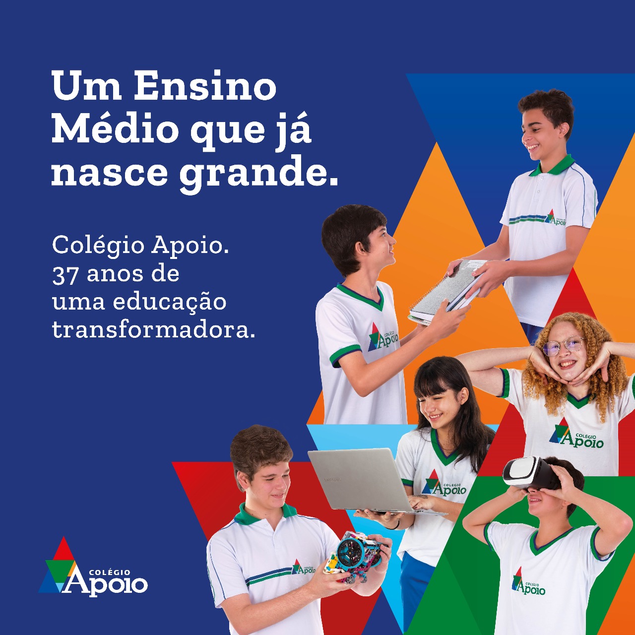 Ensino Médio do Colégio Apoio 2023